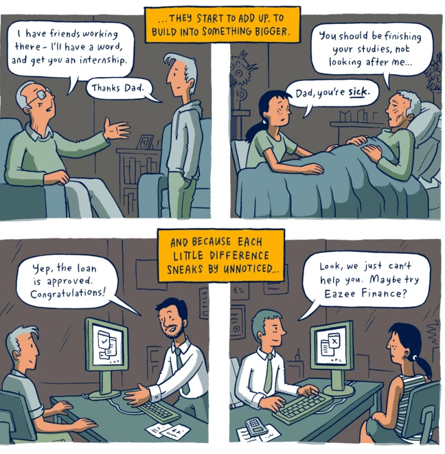 This Comic Strip Explains Privilege in a Tangible, Easy to Understand ...